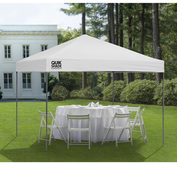 QuikShade Expedition 10 Ft. W x 10 Ft. D Steel Pop-Up Canopy & Reviews ... QuikShade Expedition 10 Ft. W x 10 Ft. D Steel Pop-Up Canopy & Reviews ...